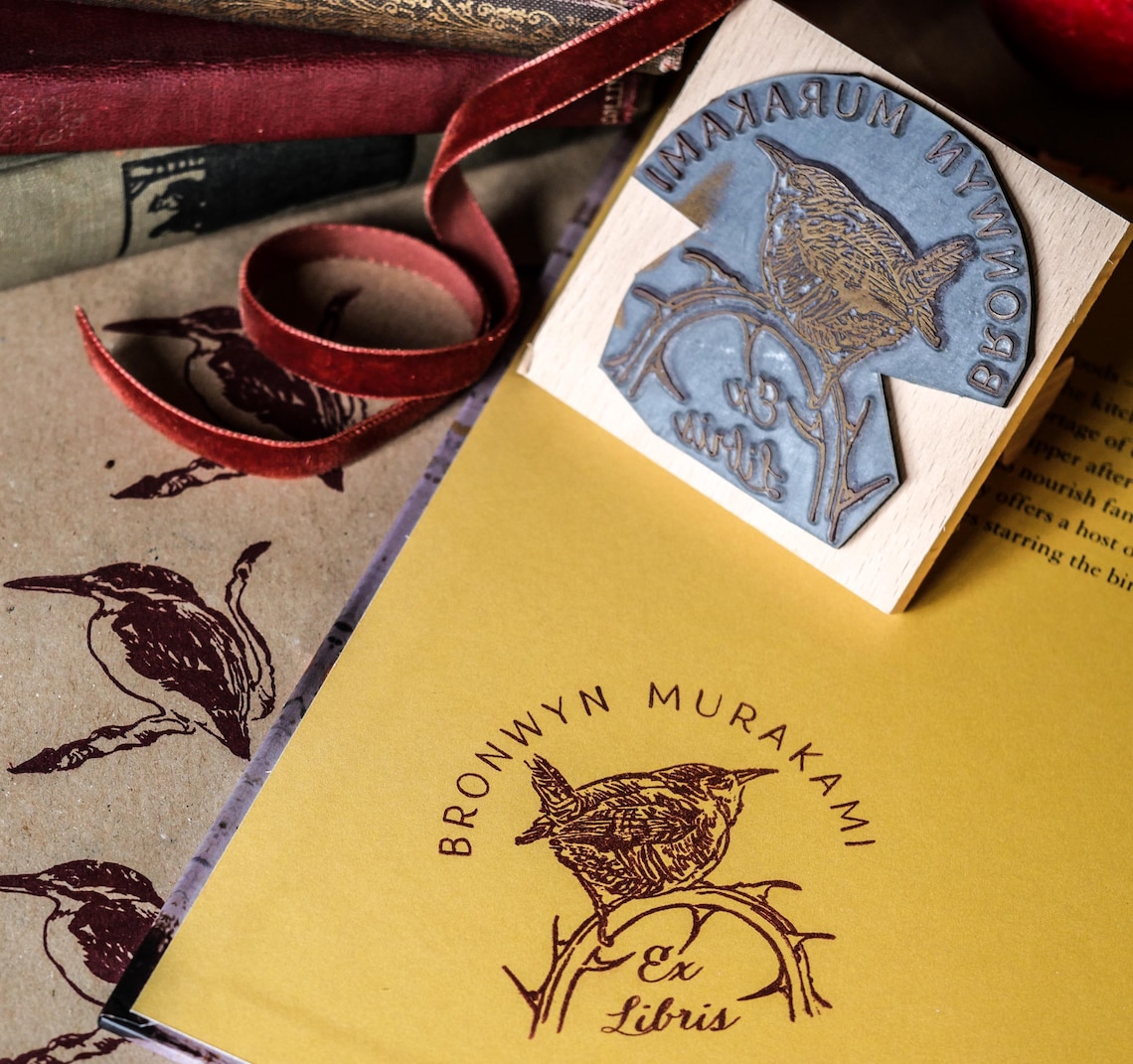 Jackie Morris Wren Wildlife Rubber Stamp for Creative Crafting, Card ...