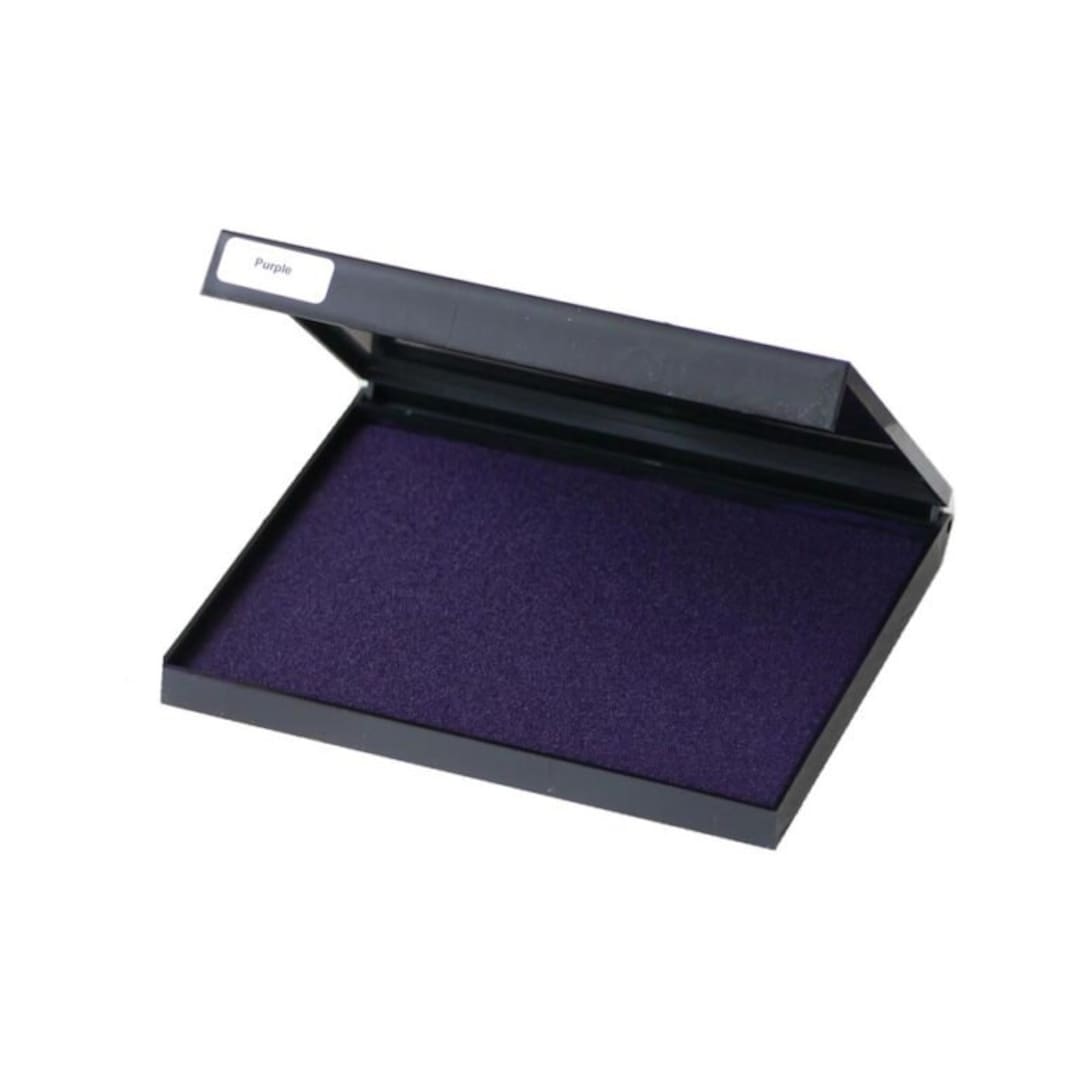 Extra Large Purple Ink Pad for Rubber Stamping, Crafting, and DIY ...