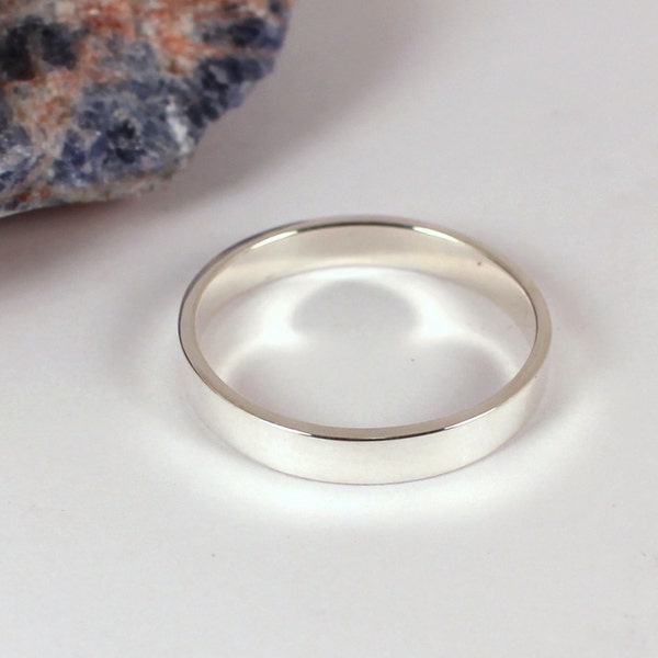 Shiny Silver Ring - Etsy