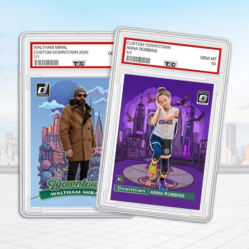 Football Card Background - Etsy