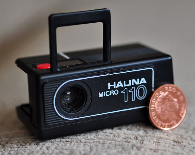 Vintage Halina Micro 110 Film Camera - Etsy