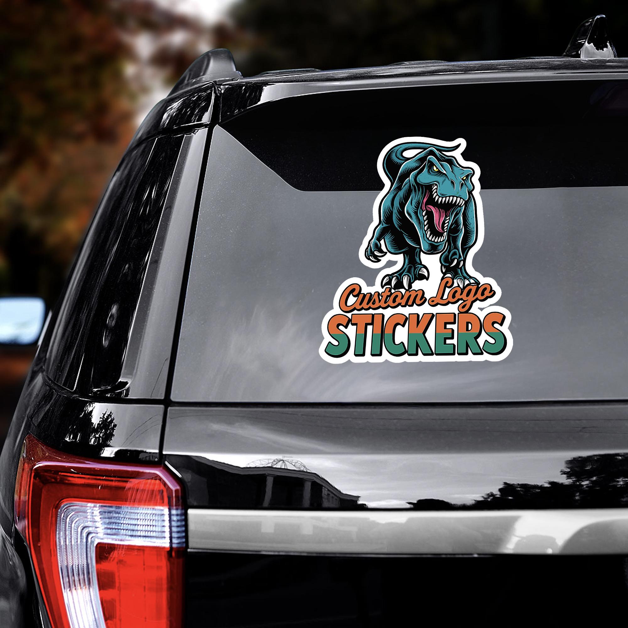 Custom Vinyl Stickers: Logo Die Cut, Waterproof Business Stickers ...