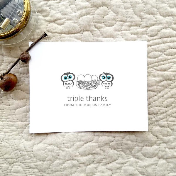 Triplet Baby Shower - Etsy