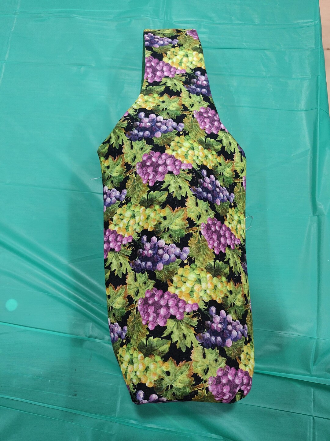 Wine Bottle Carry Bag - Grape Pattern - Etsy