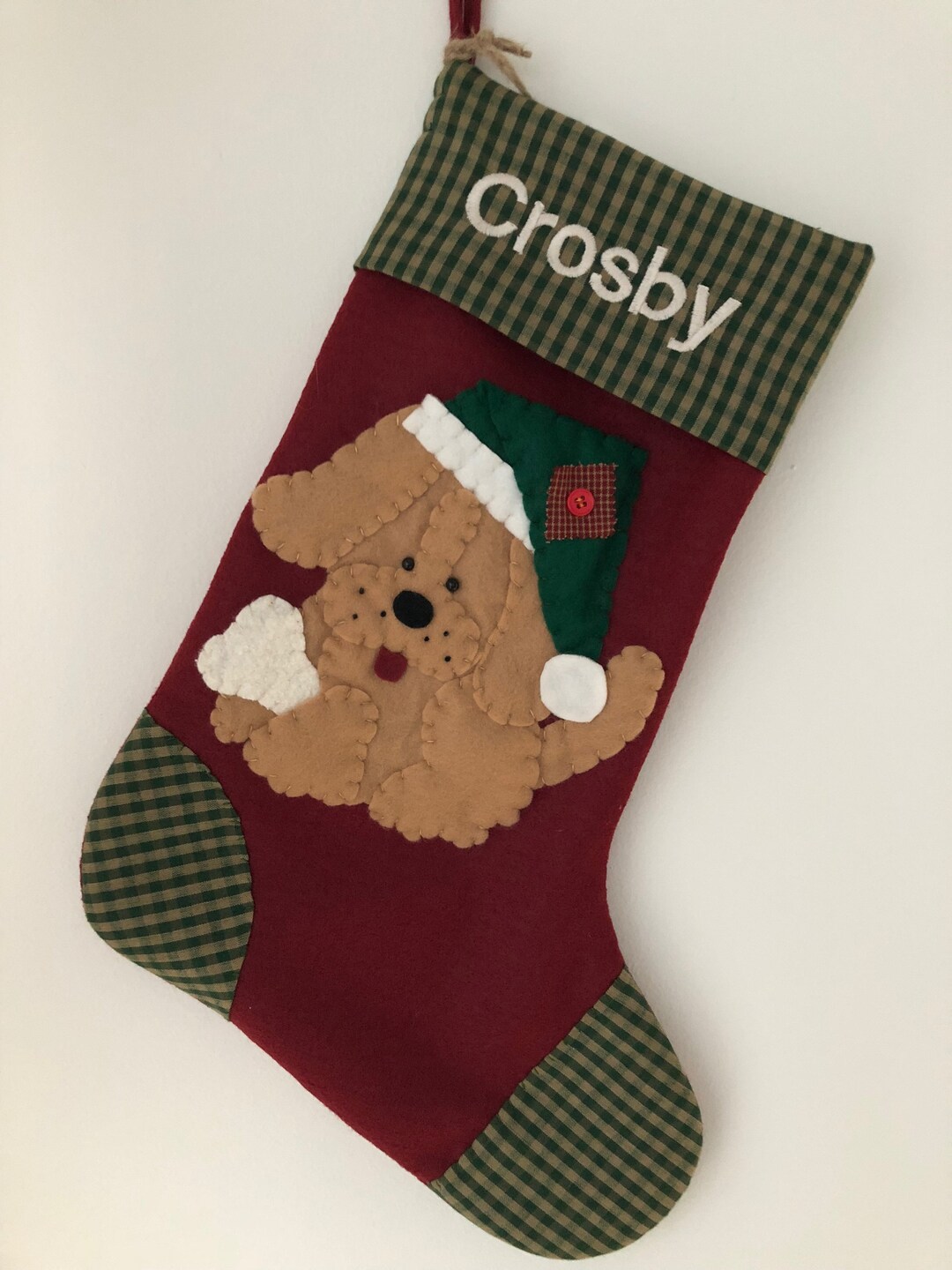 Dog Stocking Stocking for Dog Dog Christmas Stocking - Etsy