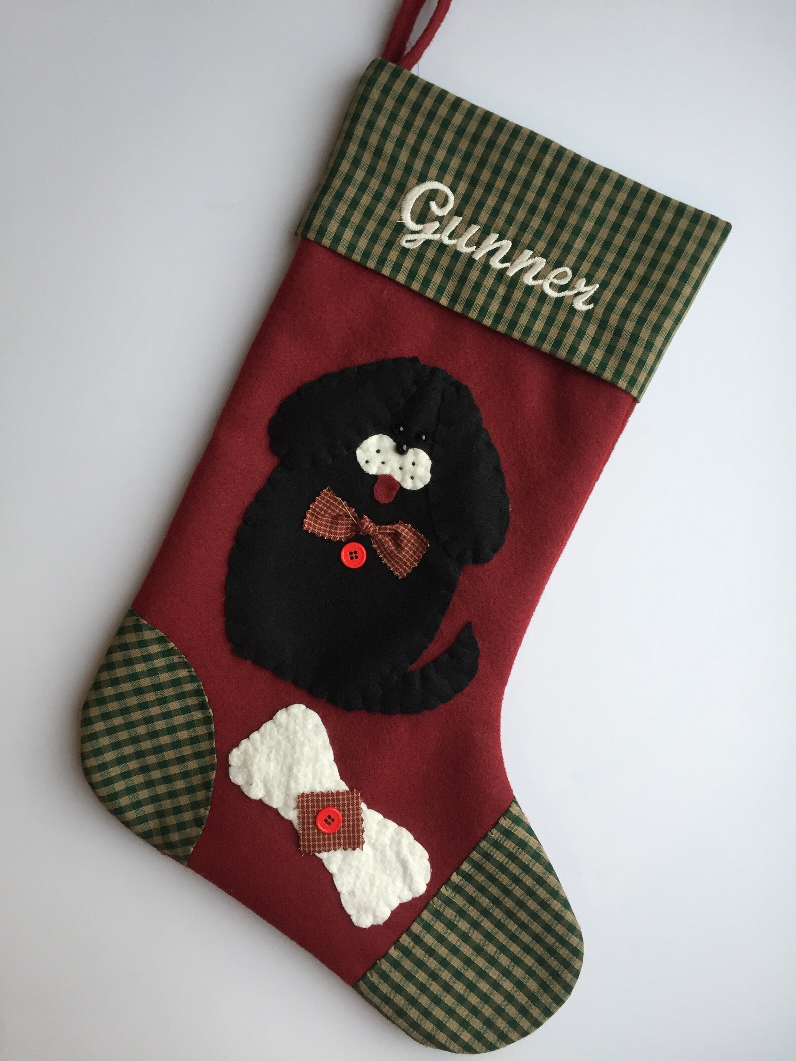 Dog Stocking Stocking for Dog Dog Christmas Stocking Dog | Etsy