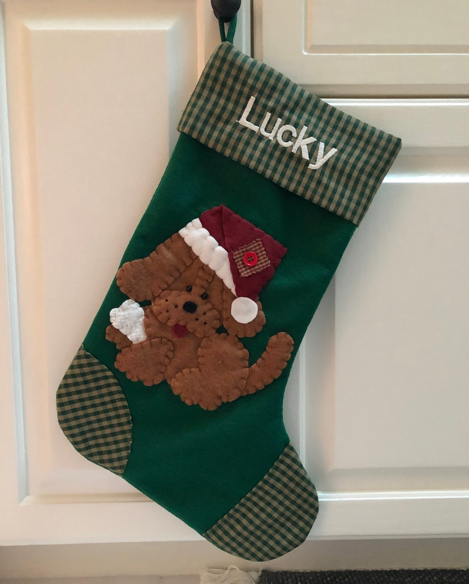 Dog Stocking Stocking for Dog Dog Christmas Stocking - Etsy