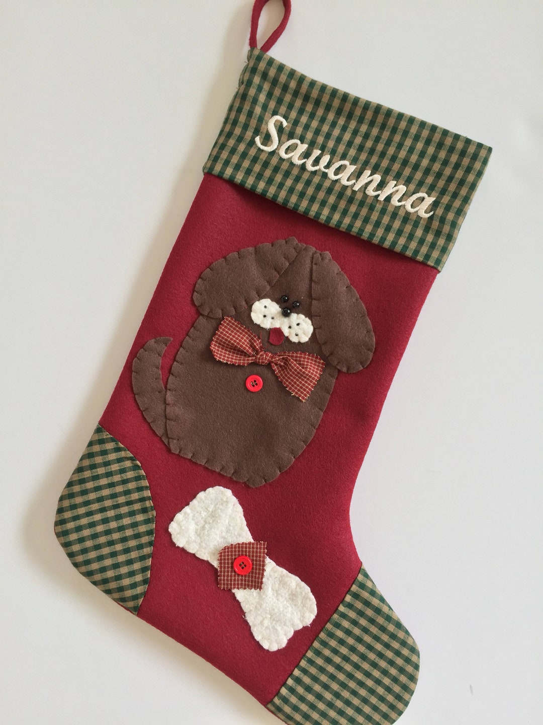 Dog Stocking, Stocking for Dog, Dog Christmas Stocking, Dog Stocking ...