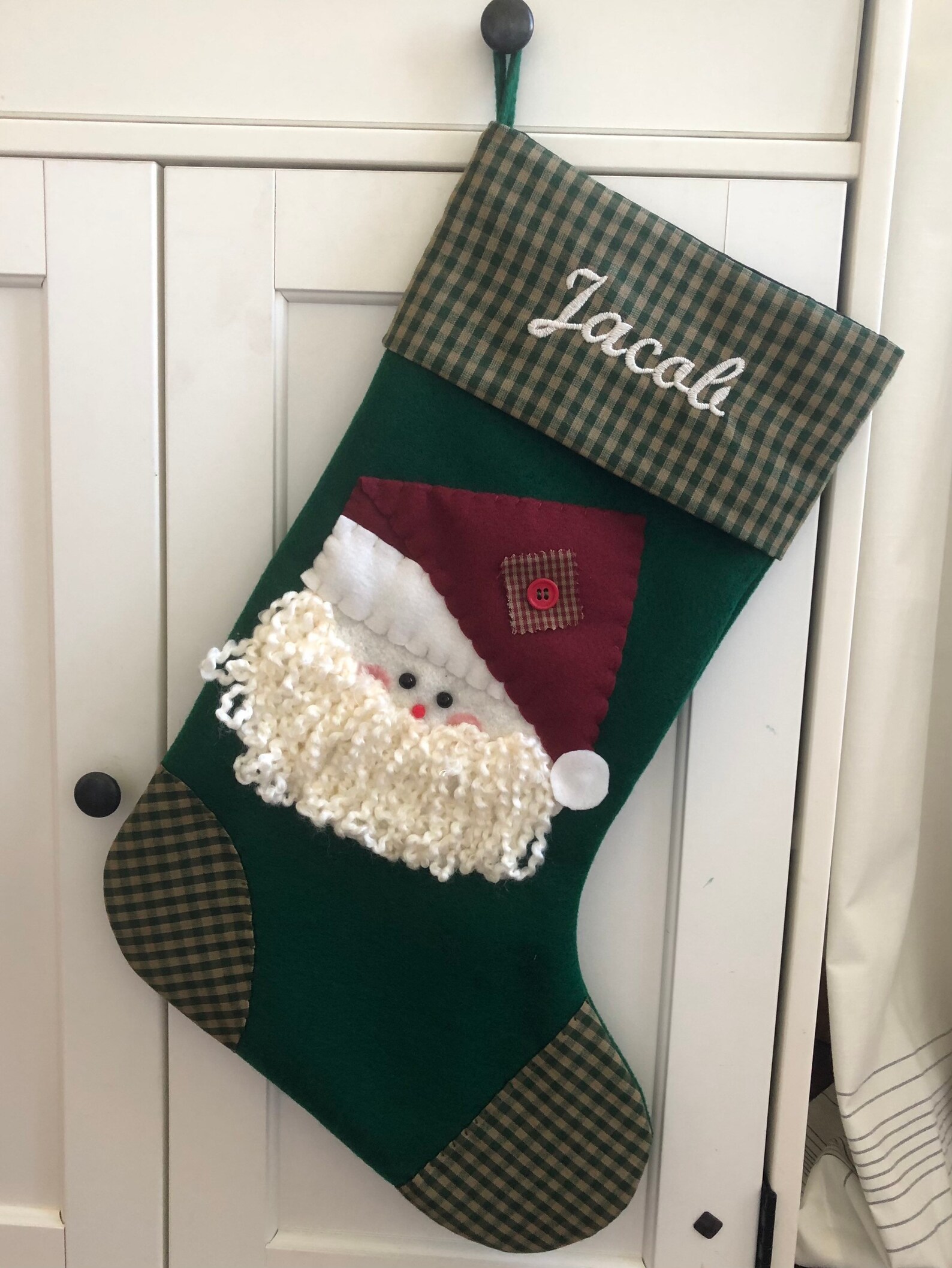 Santa Claus Stocking Christmas Stocking Christmas Stocking - Etsy
