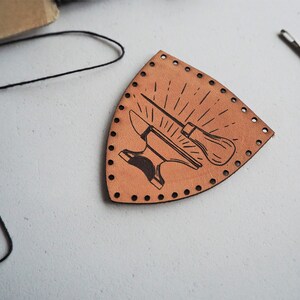 Craft Leather Patch, for Crafters, Blacksmiths, Seamstress, the Makers ...