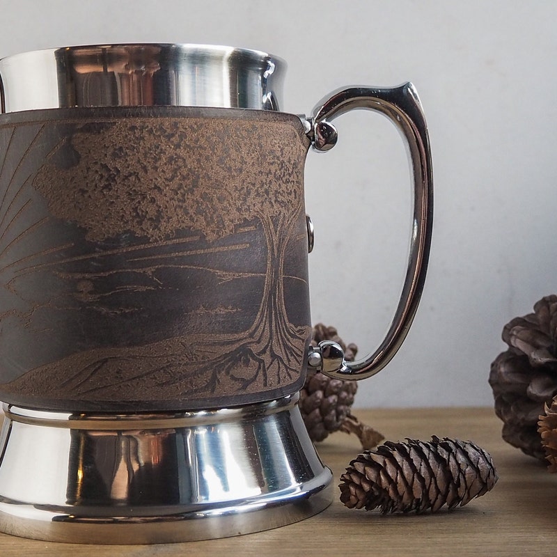 Leather Tankard - Etsy