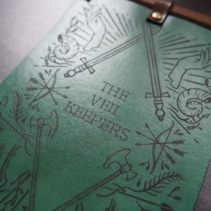 Handmade Leather D&D Banner: Personalized Dungeoneers Party Decor - Etsy