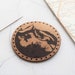 Mountain Climber Leather Patch - Etsy