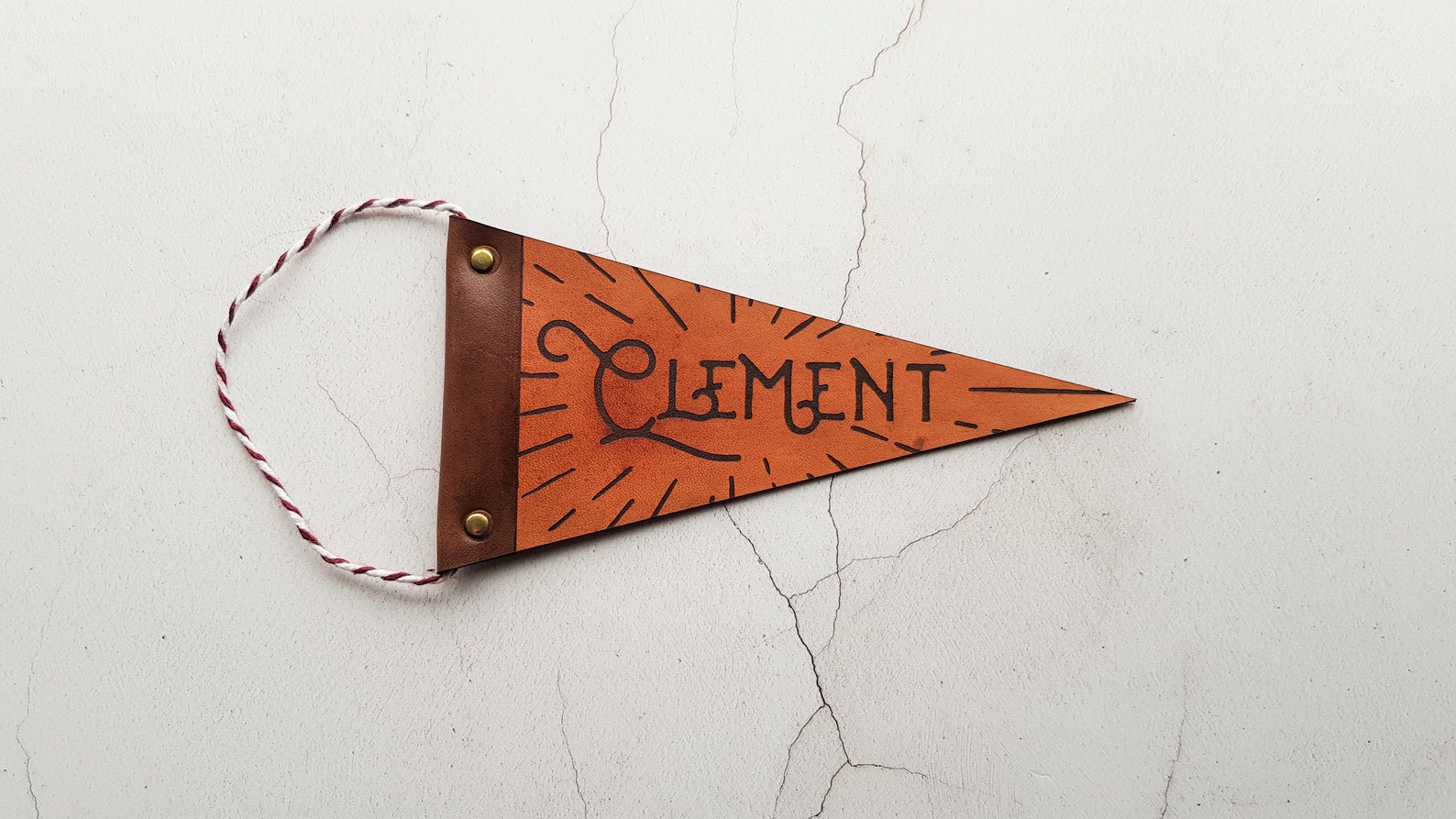 Mini Personalised Nursery Pennant - Etsy