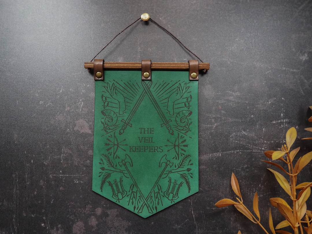 Handmade Leather D&D Banner: Personalized Dungeoneers Party Decor - Etsy