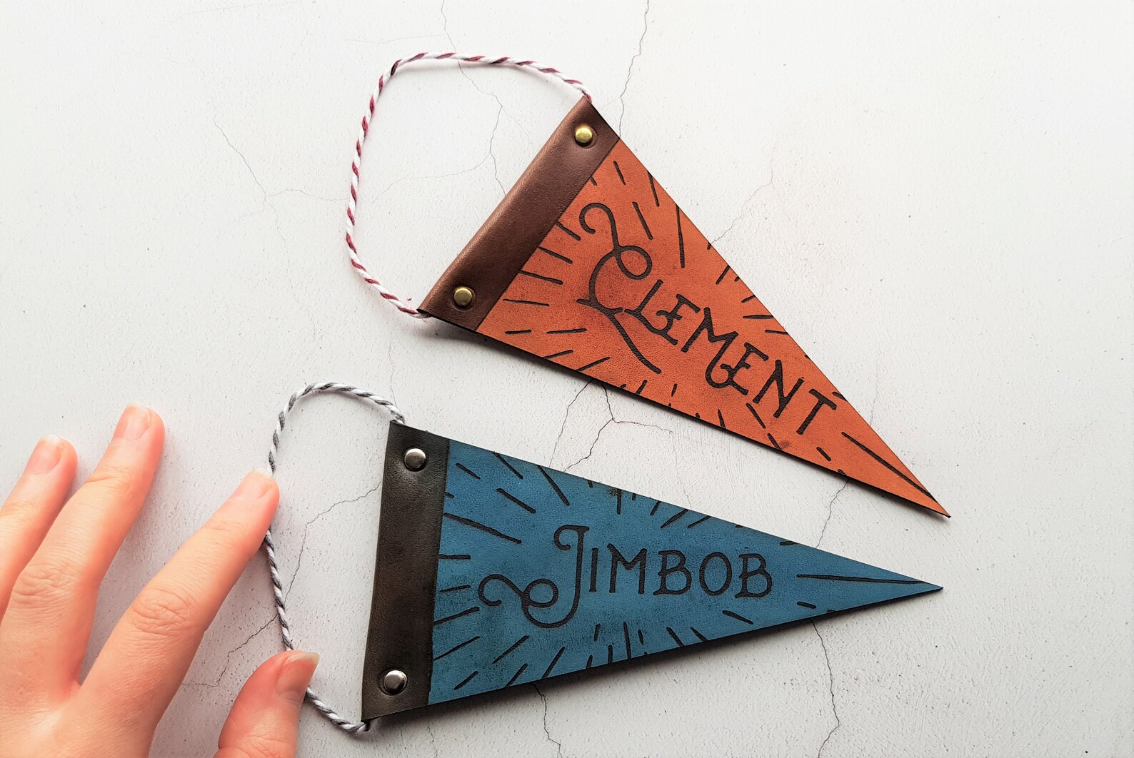 Mini Personalised Nursery Pennant - Etsy