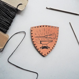 Craft Leather Patch, for Crafters, Blacksmiths, Seamstress, the Makers ...