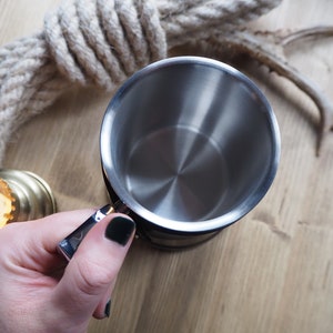 Leather Tankard With Removable Cover - Etsy