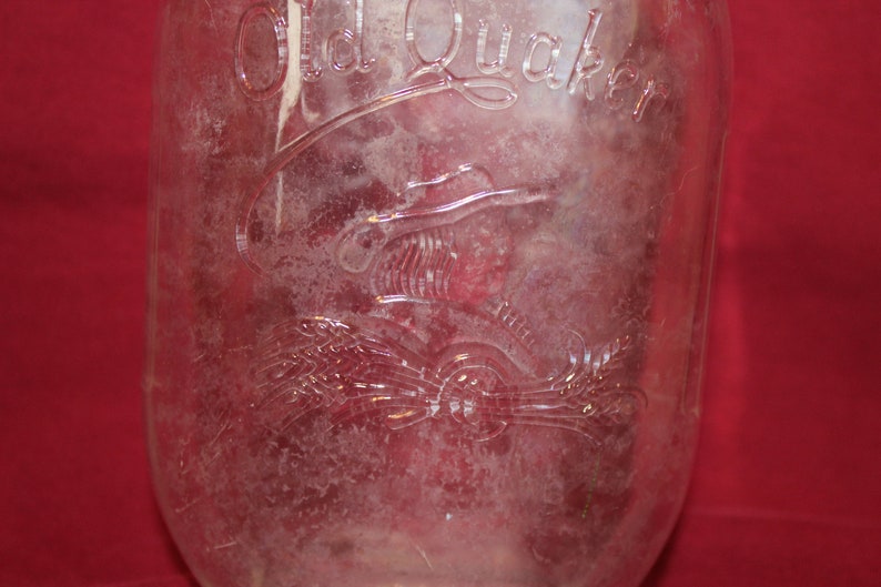 Vintage Bottle Old Quaker - Etsy