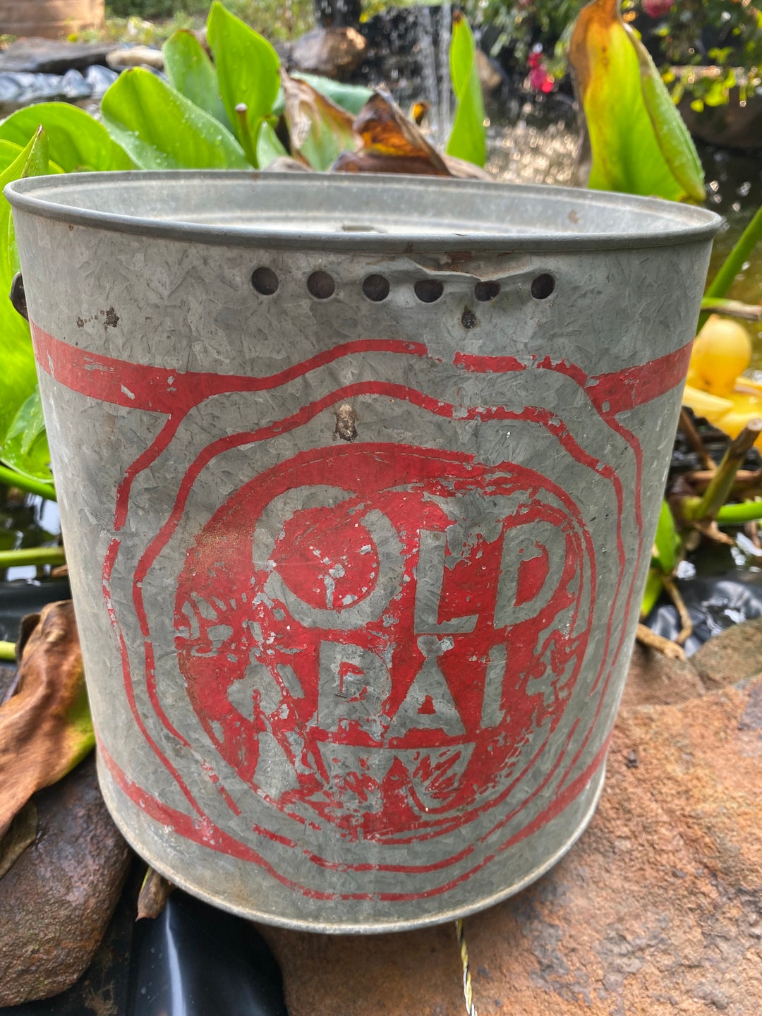 Vintage Old Pal Minnow Pail, Minnow Bucket Fathers Day Gift - Etsy