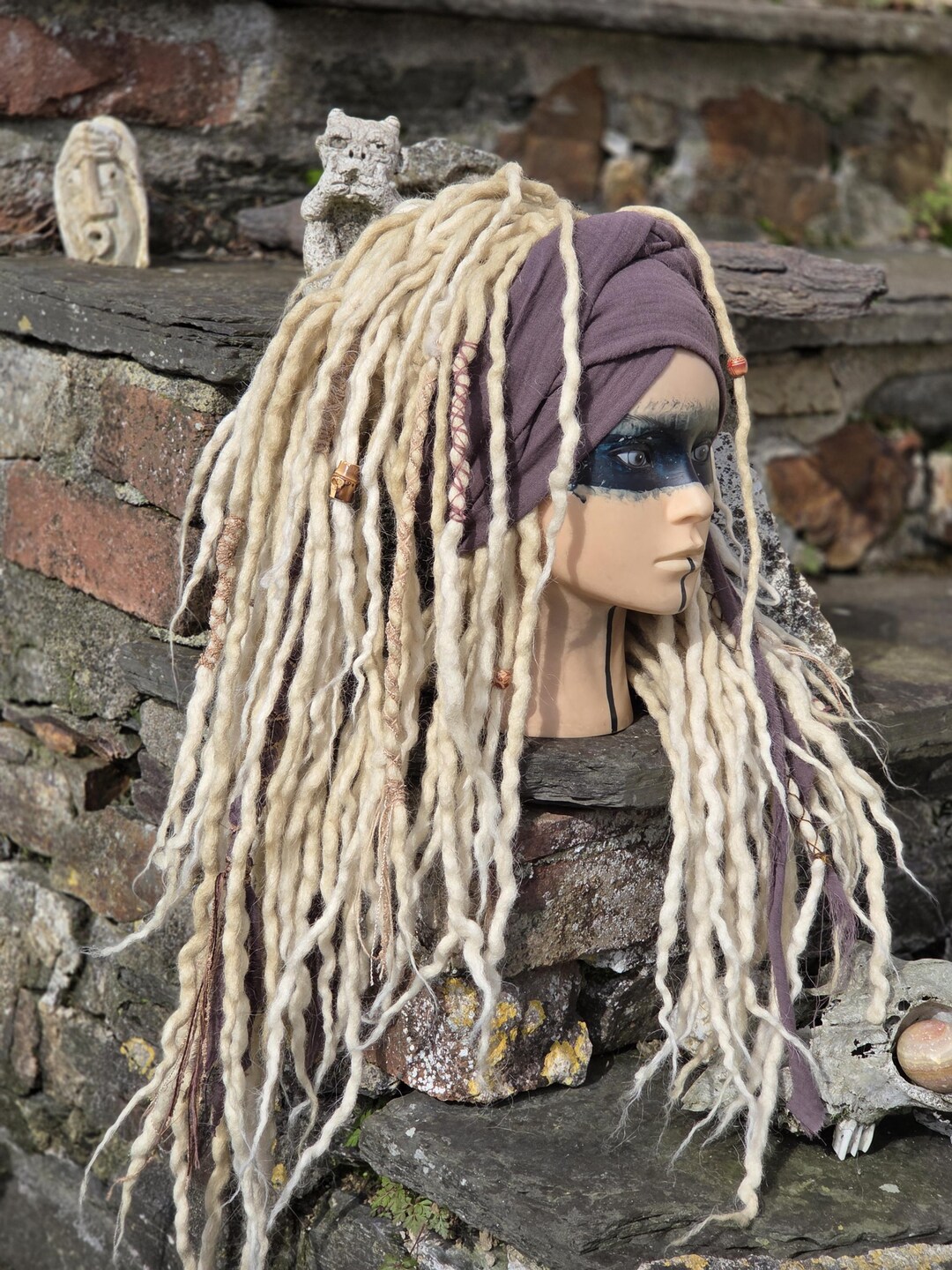 Aya Available Now IN STOCK Full Head Boho Dread Wig Dreadlooks Chemo ...