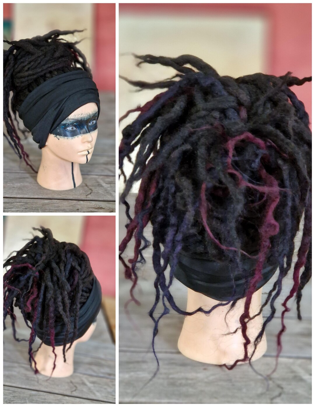 Aya IN STOCK Messy Knot Dread Wig - Etsy