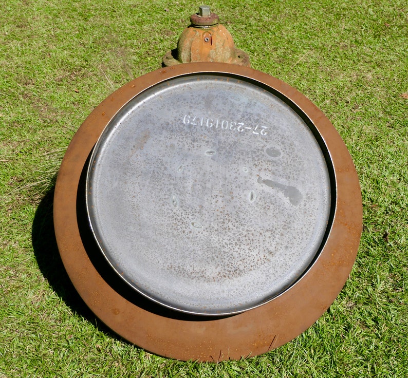 36 Inch Shallow Depth Steel Fire Pit Custom Fire Pit - Etsy