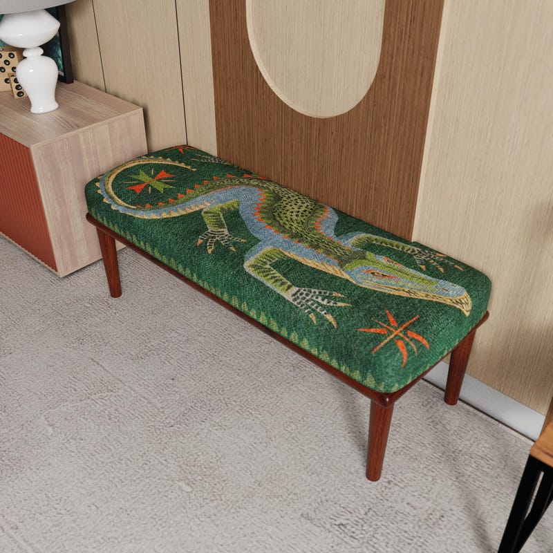 Narrow Storage Ottoman Bench - Etsy UK