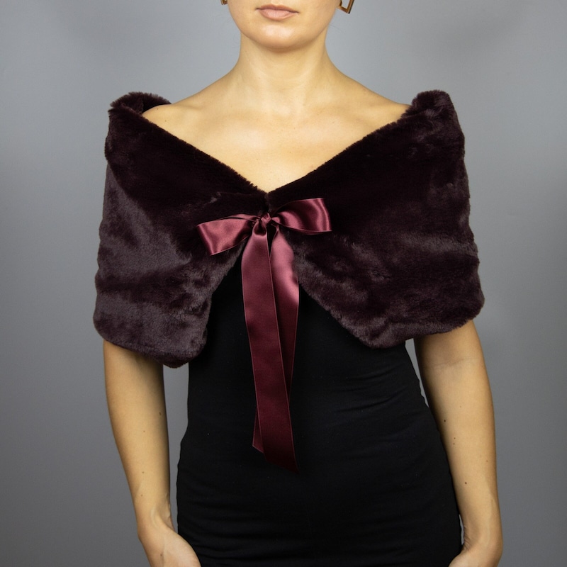 Faux Fur Wrap - Etsy