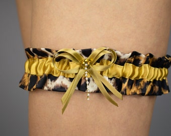 Animal Print Garter | Etsy