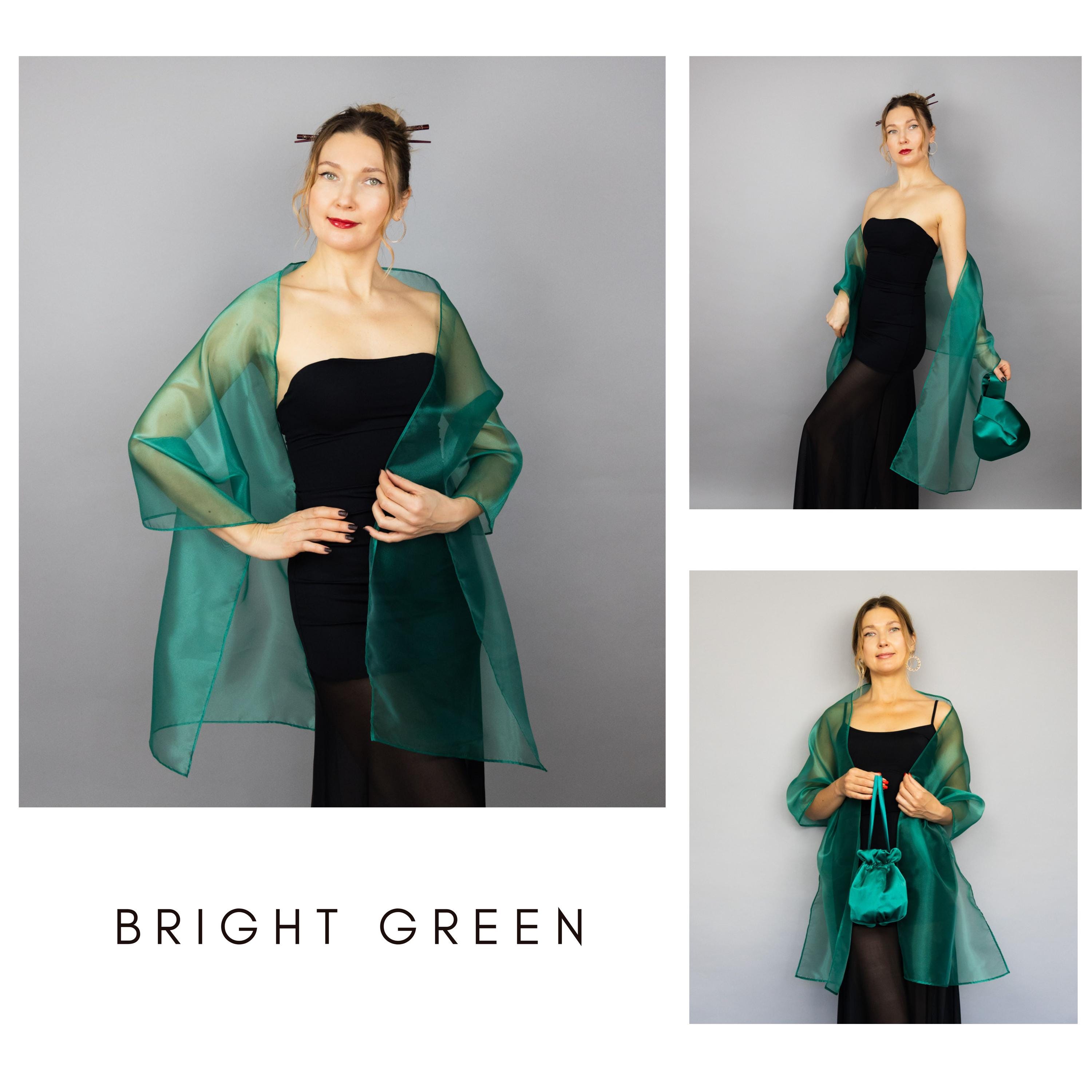Olive Green Organza Wrap Olive Sheer Shawl Olive Shawl Olive Scarf ...