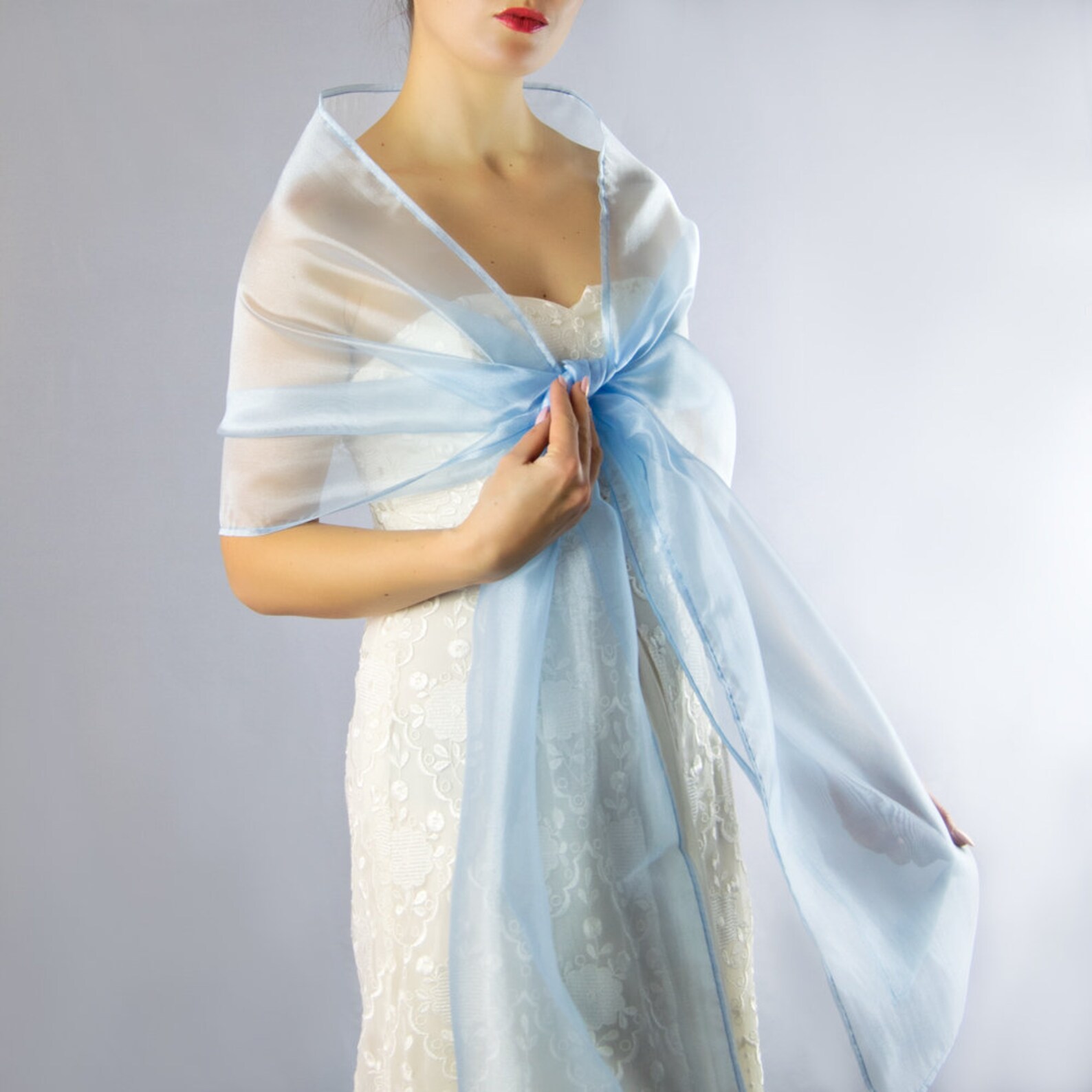 Organza Wrap Shawl Bolero Wedding Shrug Spring Summer - Etsy