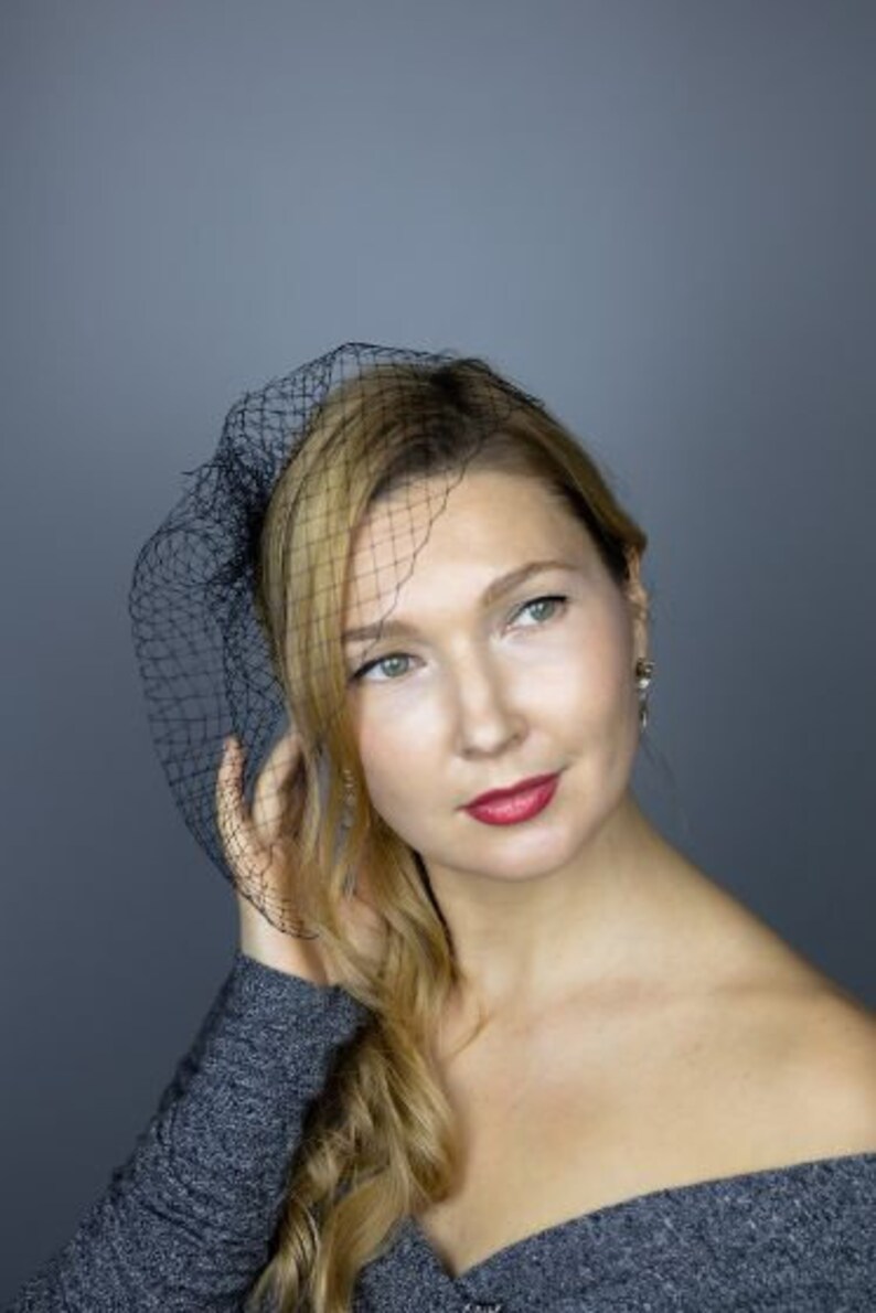 Birdcage Veil / Russian Veil / Elegant Couture Classical - Etsy