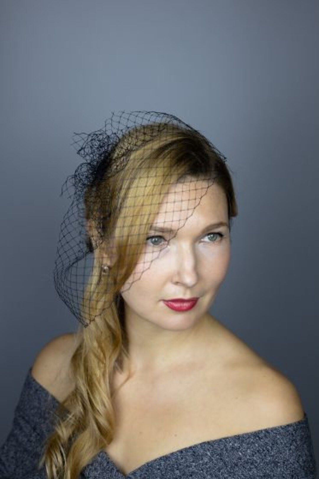 Birdcage Veil / Russian Veil / Elegant Couture Classical Bridal Veil ...