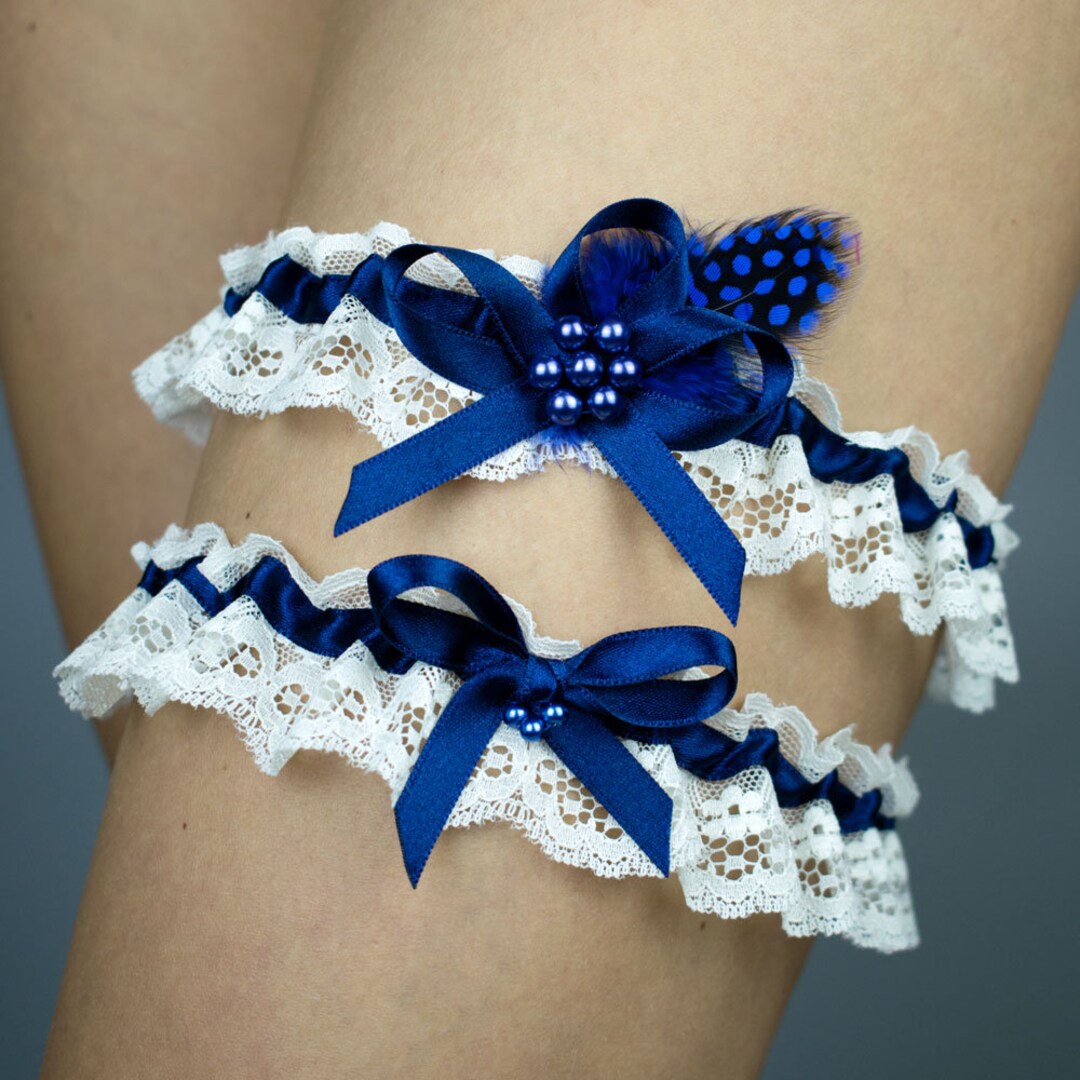 Garter Set / Rhinestones Garter Tossing Garter for Your Wedding, Hen ...