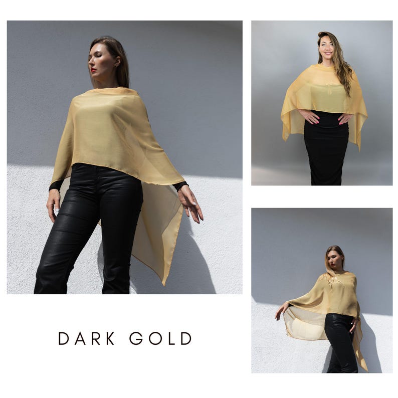 Gold Capelet Gold Shrug Gold Greek Style Wrap Sheer Greek Cape Sheer ...