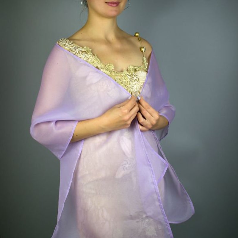 Lavender Shawl - Etsy