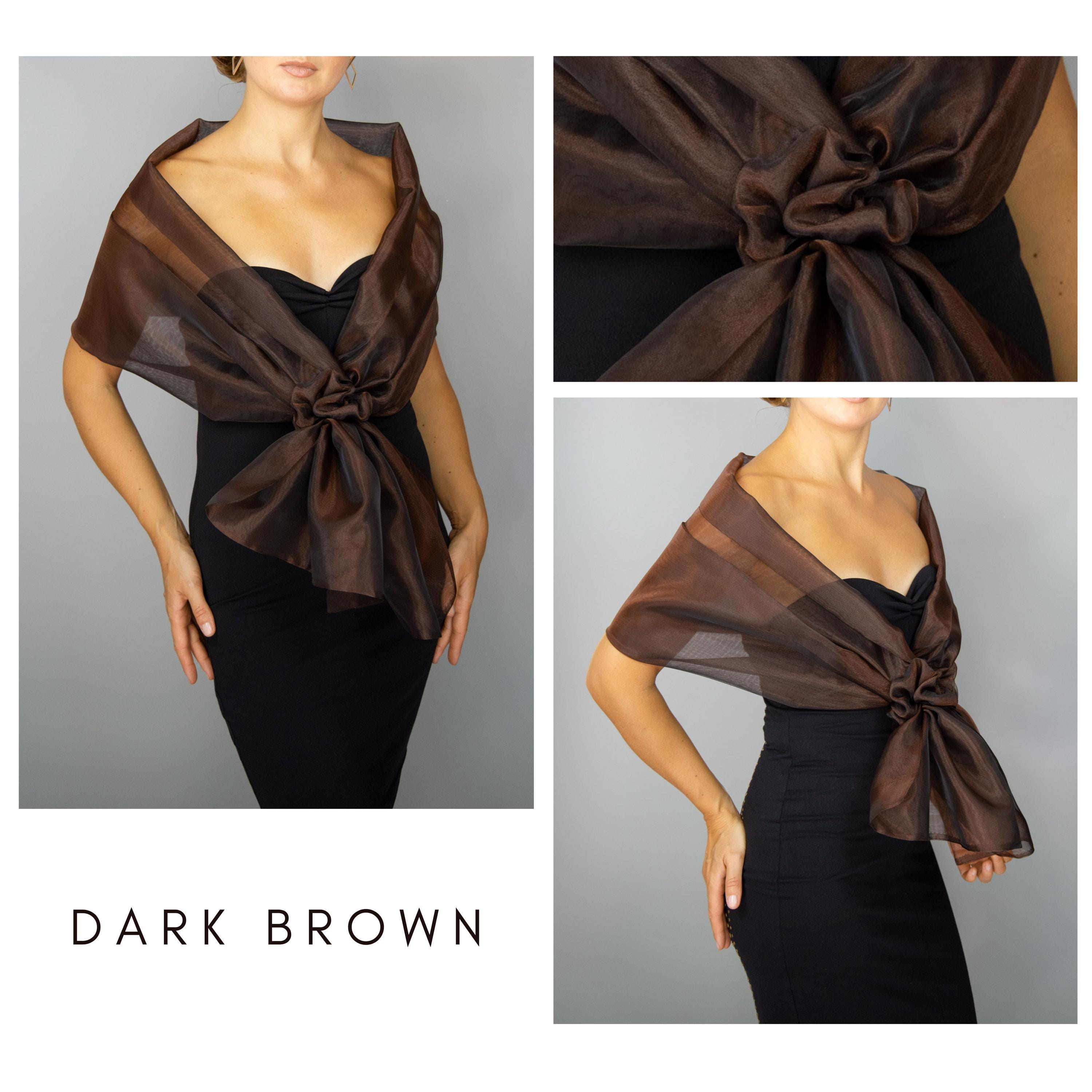 Gold Organza Wrap Gold Pull Through Wrap Gold Shawl Gold Bridesmaid ...