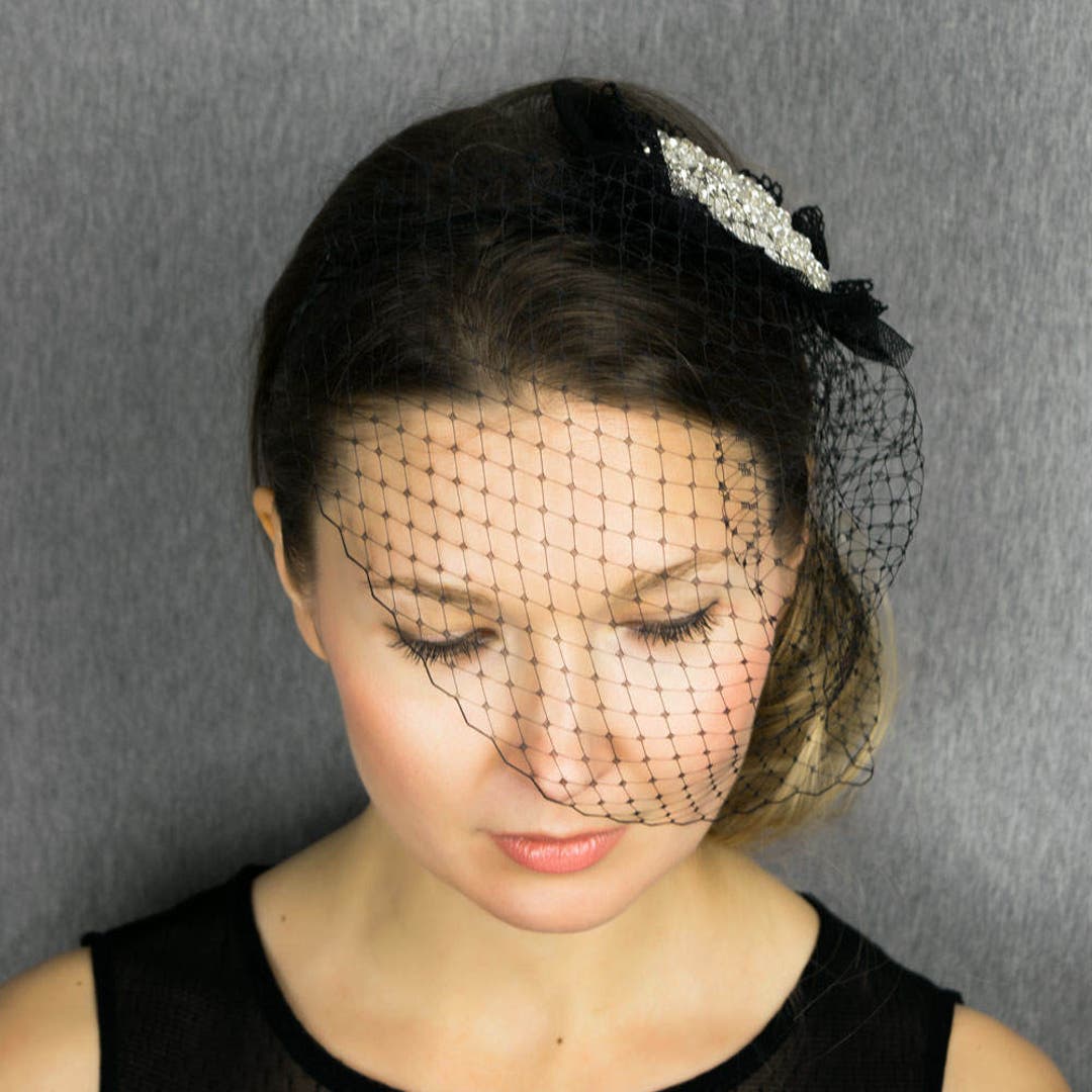 Birdcage Veil / Russian Veil / Elegant Couture and Classical - Etsy