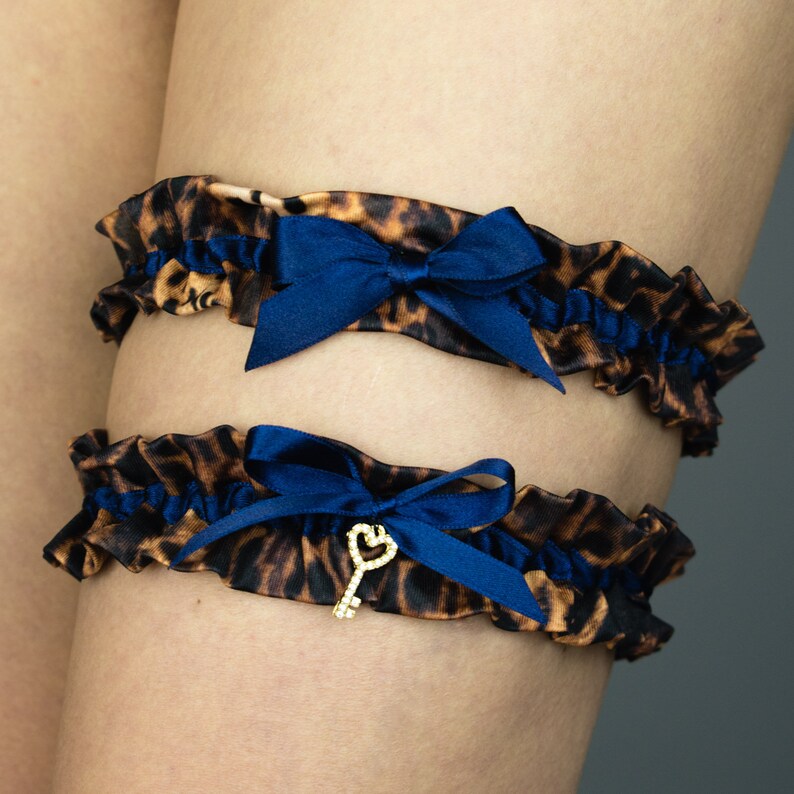 Animal Print Garter Set , Wedding, Prom Garter, Tossing Garter ...