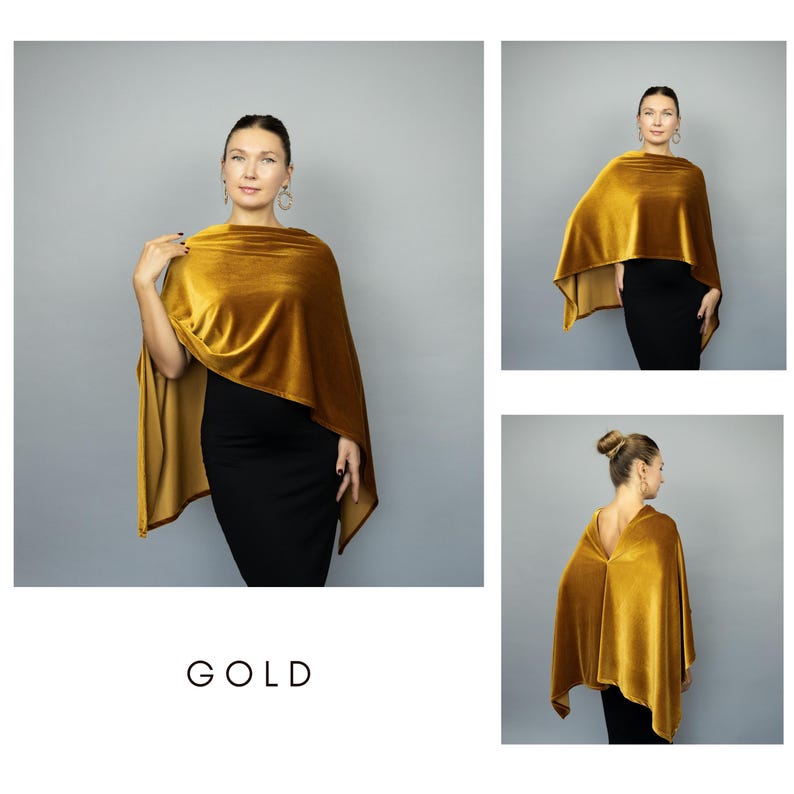 Versatile Velvet Wrap Navy Velvet Cape Velvet Shrug Velour Velvet ...