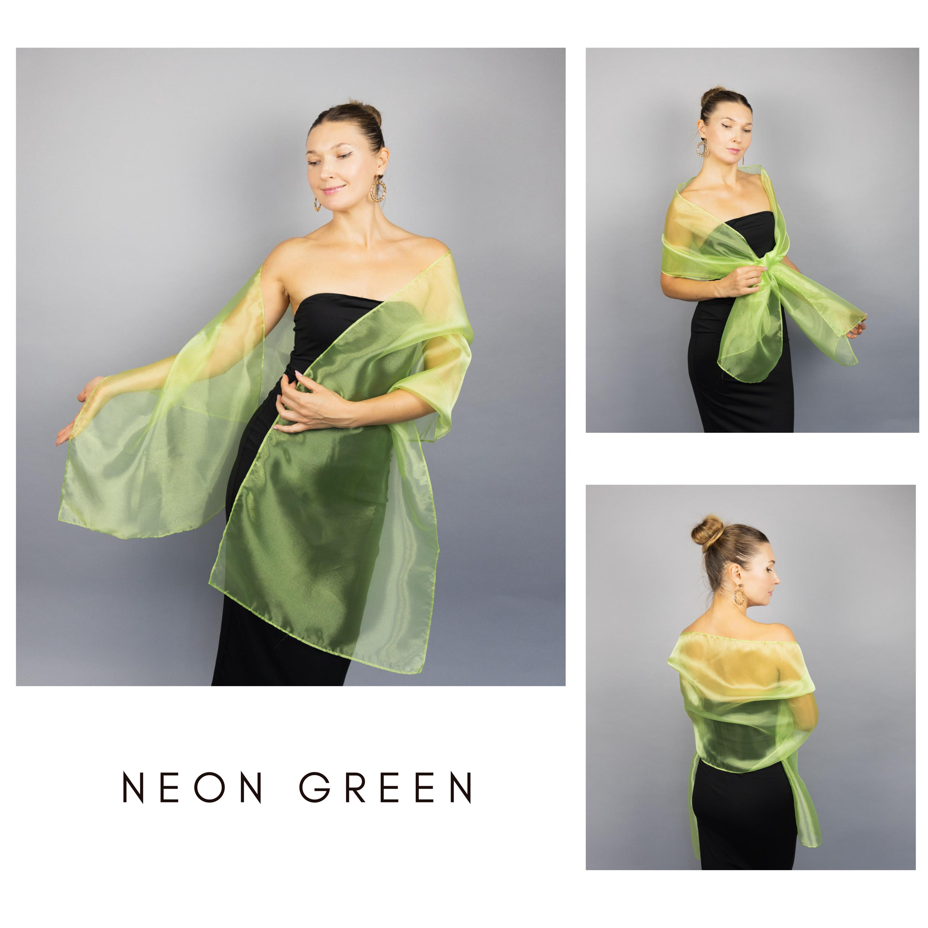 Olive Green Organza Wrap Olive Sheer Shawl Olive Shawl Olive Scarf ...