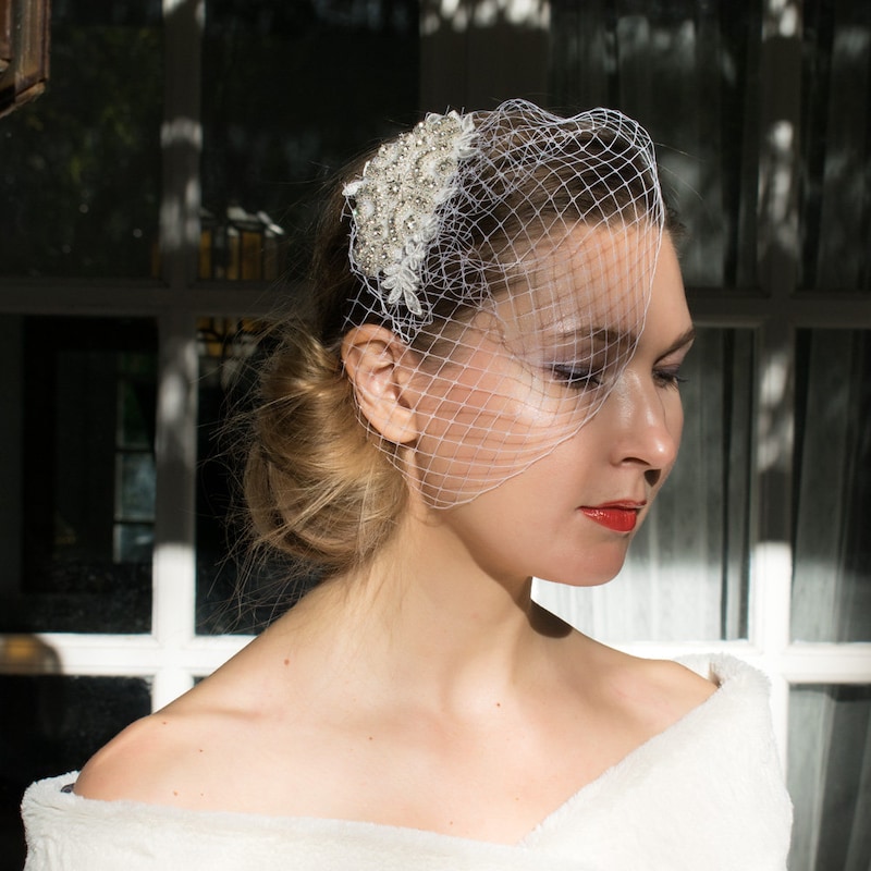 French Net Veil - Etsy