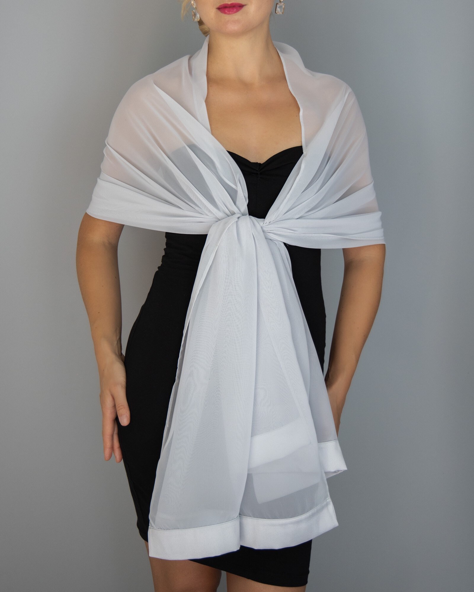 Matching Set: Bag and Shawl Wedding Shrug Elegant Accessory Light ...