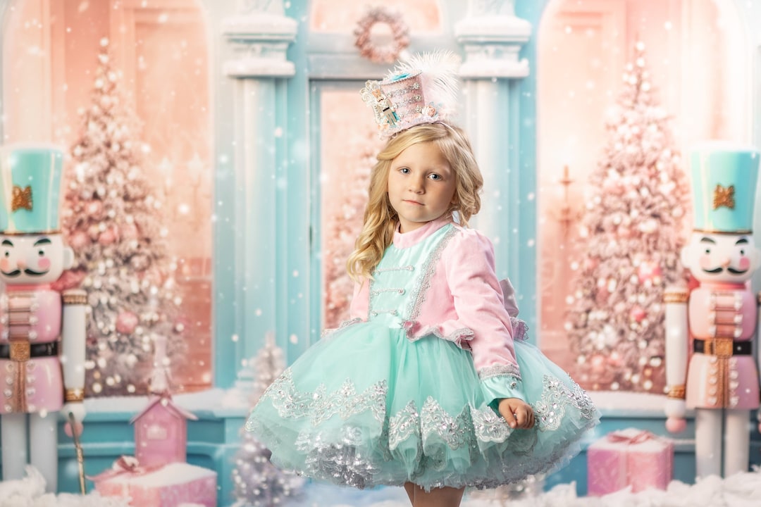 Girls Nutcracker Dress, Sugar Plum Fairy Dress, Girls Christmas Dress ...