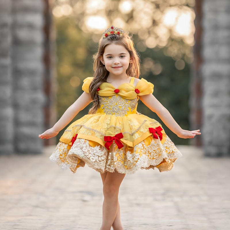 Belle Dress - Etsy