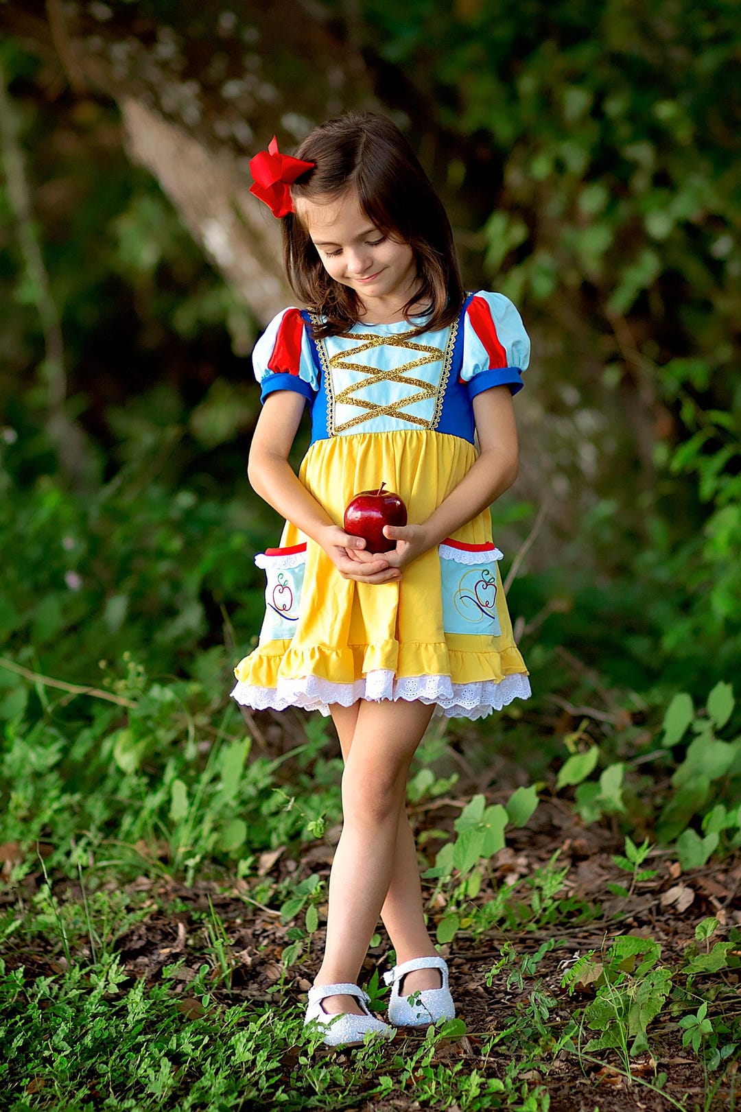 Snow White Play Dress, Snow White Dress, Snow White Knit Dress ...