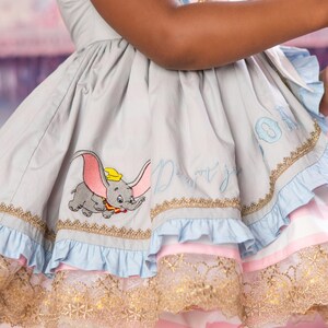 Dumbo Dress, Circus Elephant Dress, Circus Dress, Ringmaster Dress ...