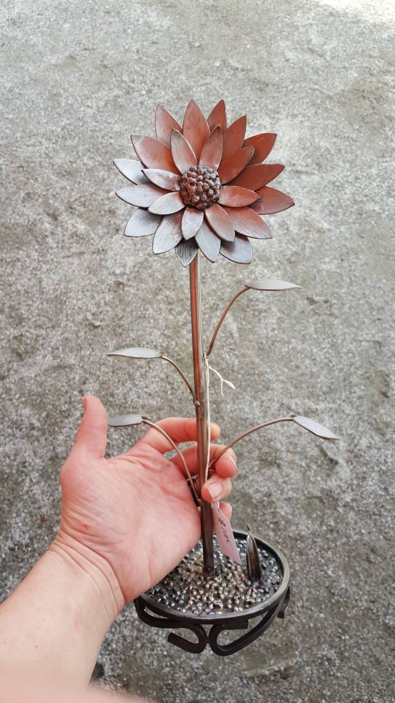Metal Sunflower - Etsy