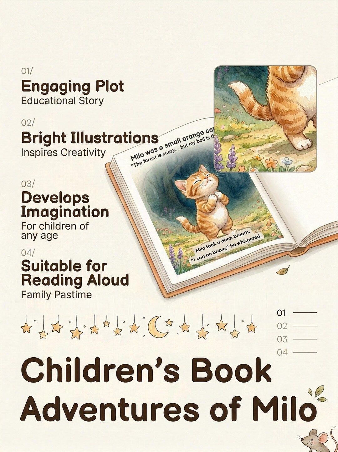 Kinderbuch PDF zum selbst ausdrucken, Gute-Nacht-Geschichte für Kinder ...